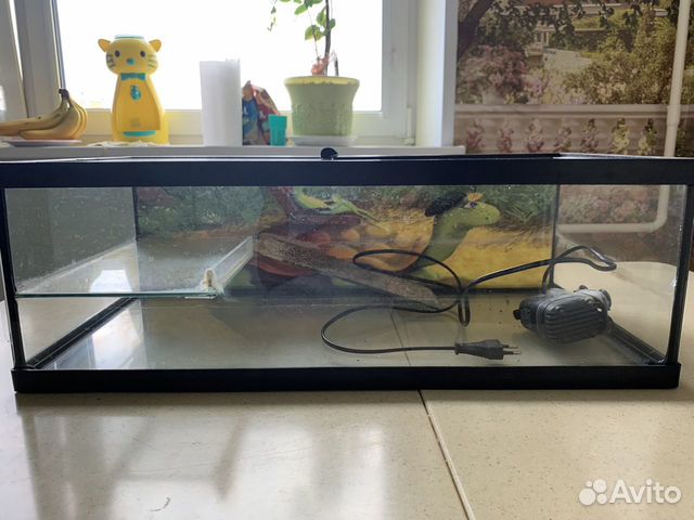 Аквариум террариум для водяной черепахи