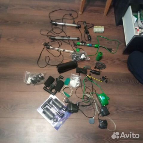 Обогреватели для аквариума, компрессоры