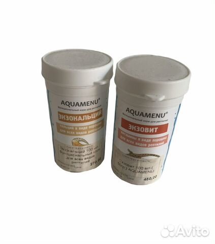 Aquamenu кальций и витамины