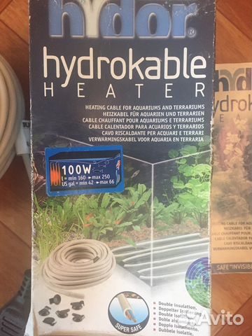 Термокабель Hydor Cable Heater 100w