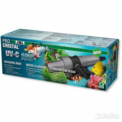 Уф-стерилизатор JBL ProCristal UV-C 18, Вт