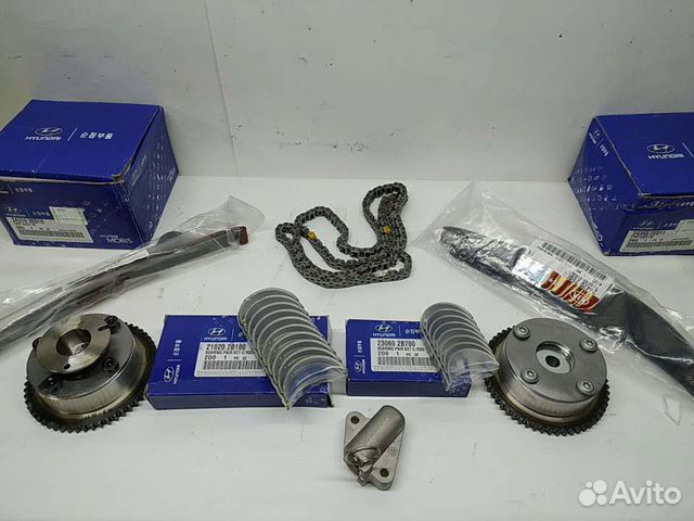 Грм новый оригинал KIA Hyundai G4NA комплект купить в Москве Hyundai ...