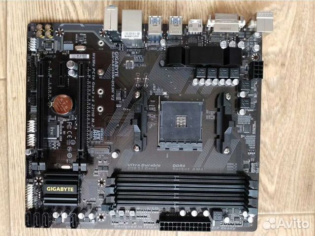 Материнская плата am4 gigabyte ga-a b350m ds3h купить в Воронеже ...