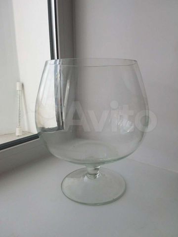 Аквариум элегантный, в виде бокала, 7л